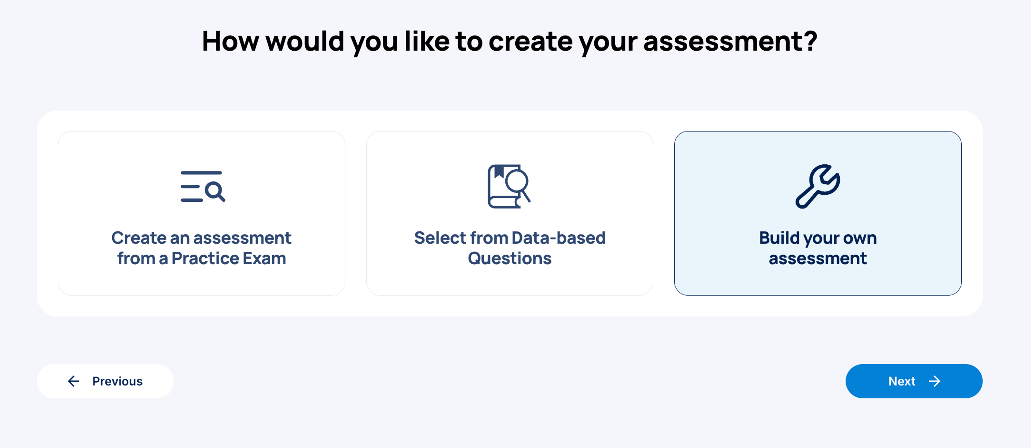 How do I create a task or assessment?