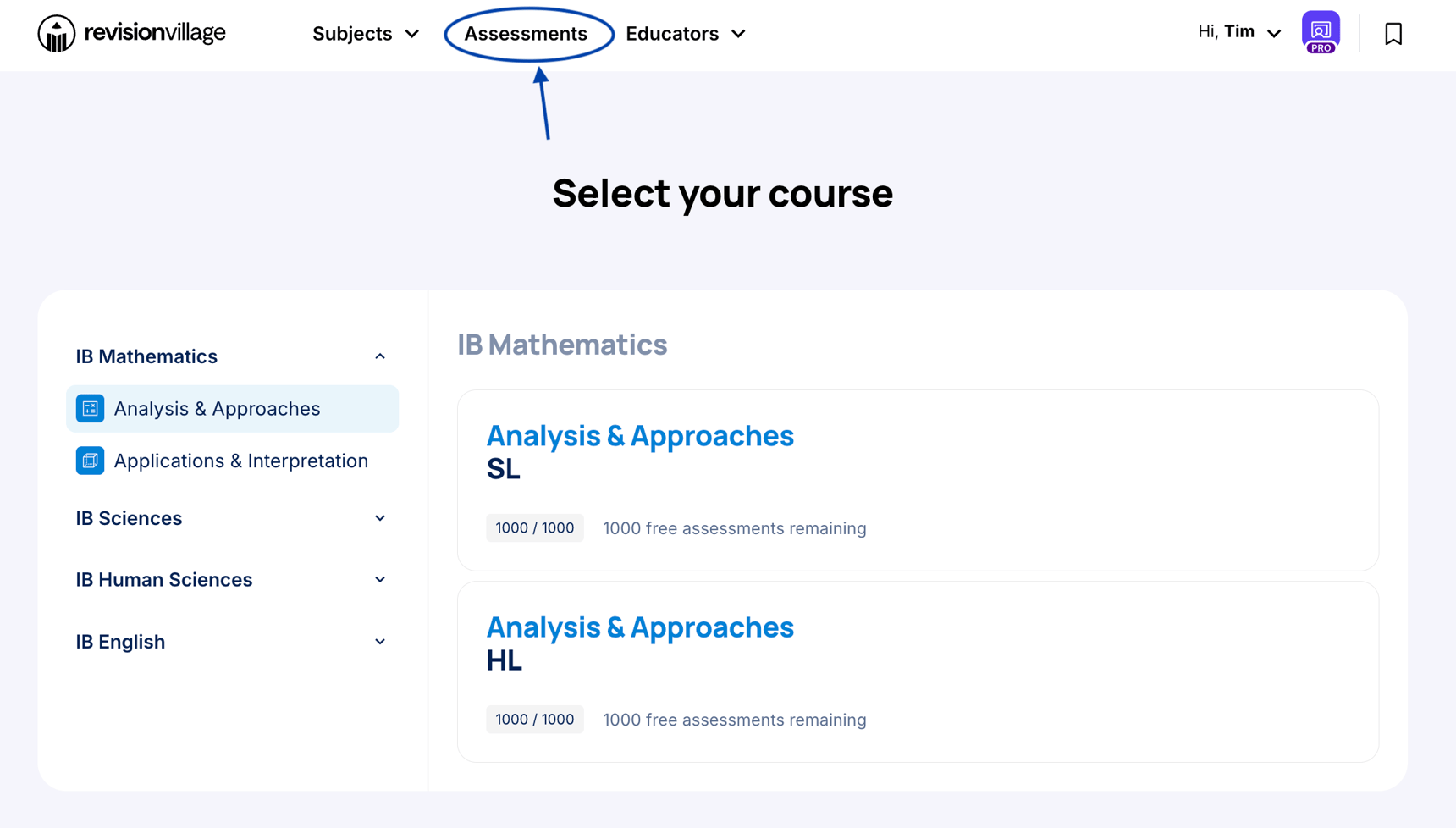 How do I create a task or assessment?